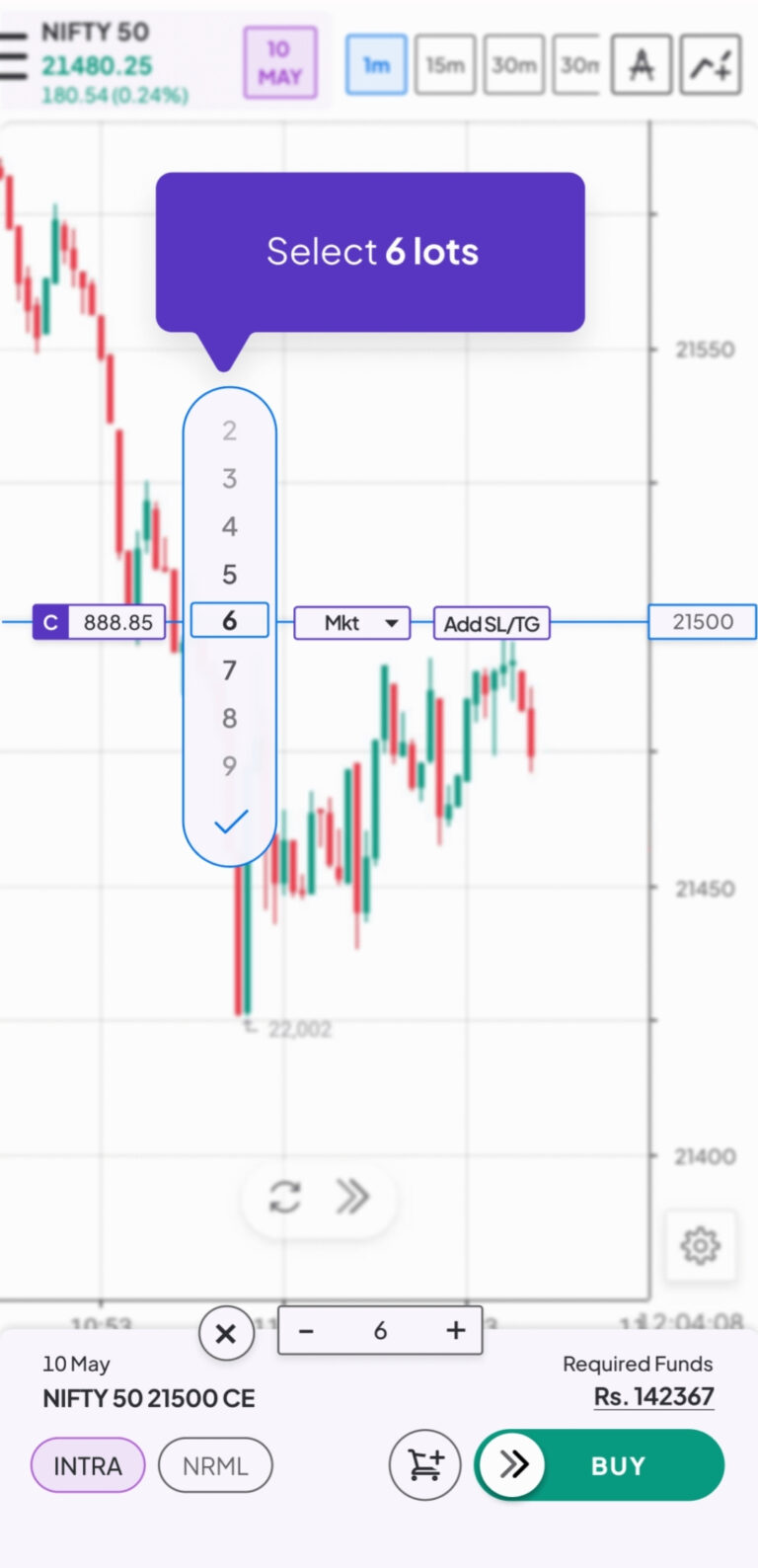 How to Place and Exit from Trade Positions in Smart Options?